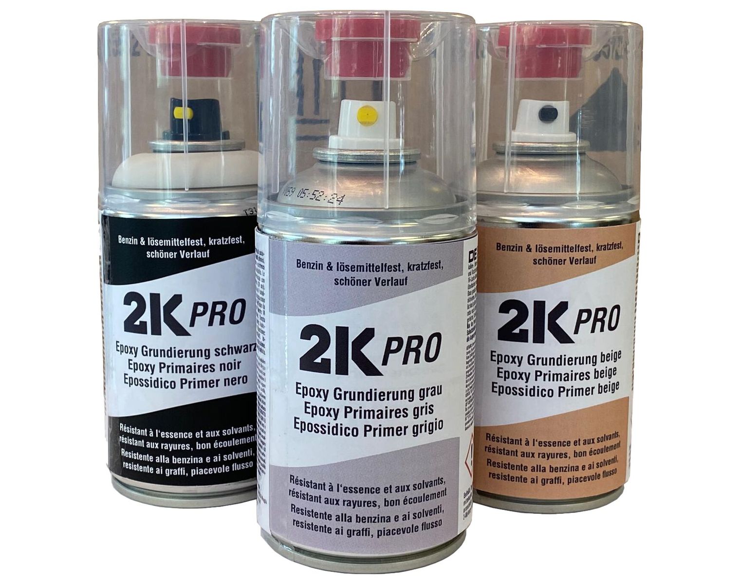 CAR-REP 2K-Pro - Epoxy Primaires beige, spray de 250 ml